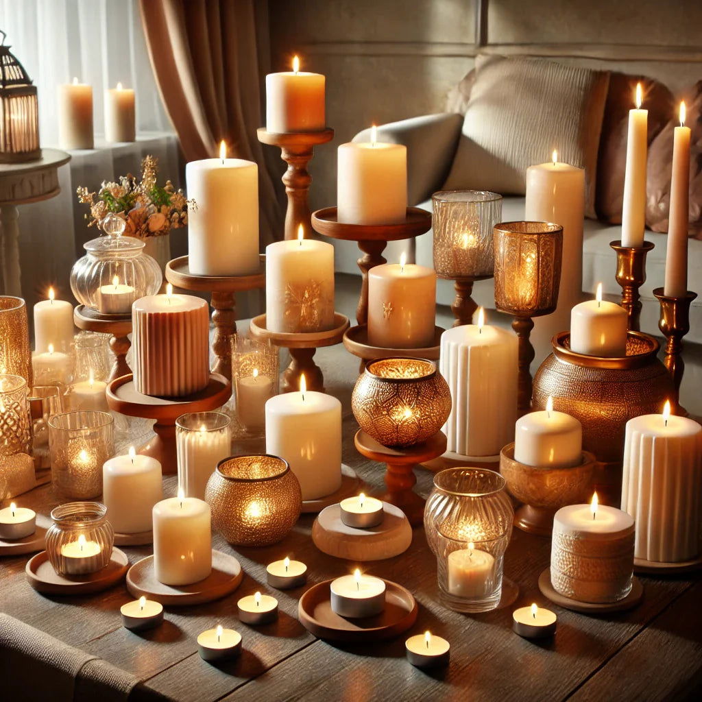 Classic Candles – Timeless pillar & tea light candles | Candletown.net ...